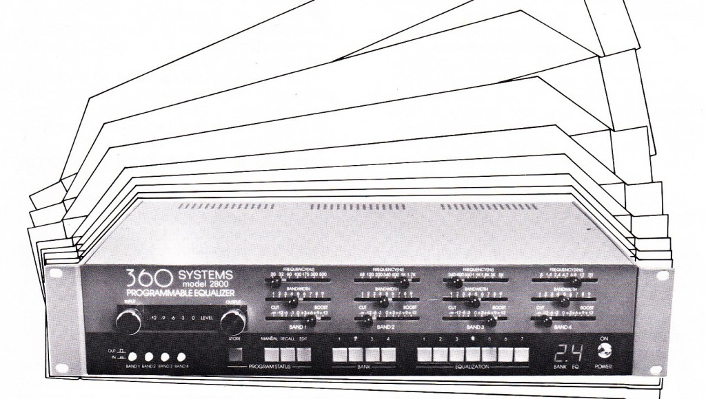 360 Systems model 2800 programmable EQ – Preservation Sound